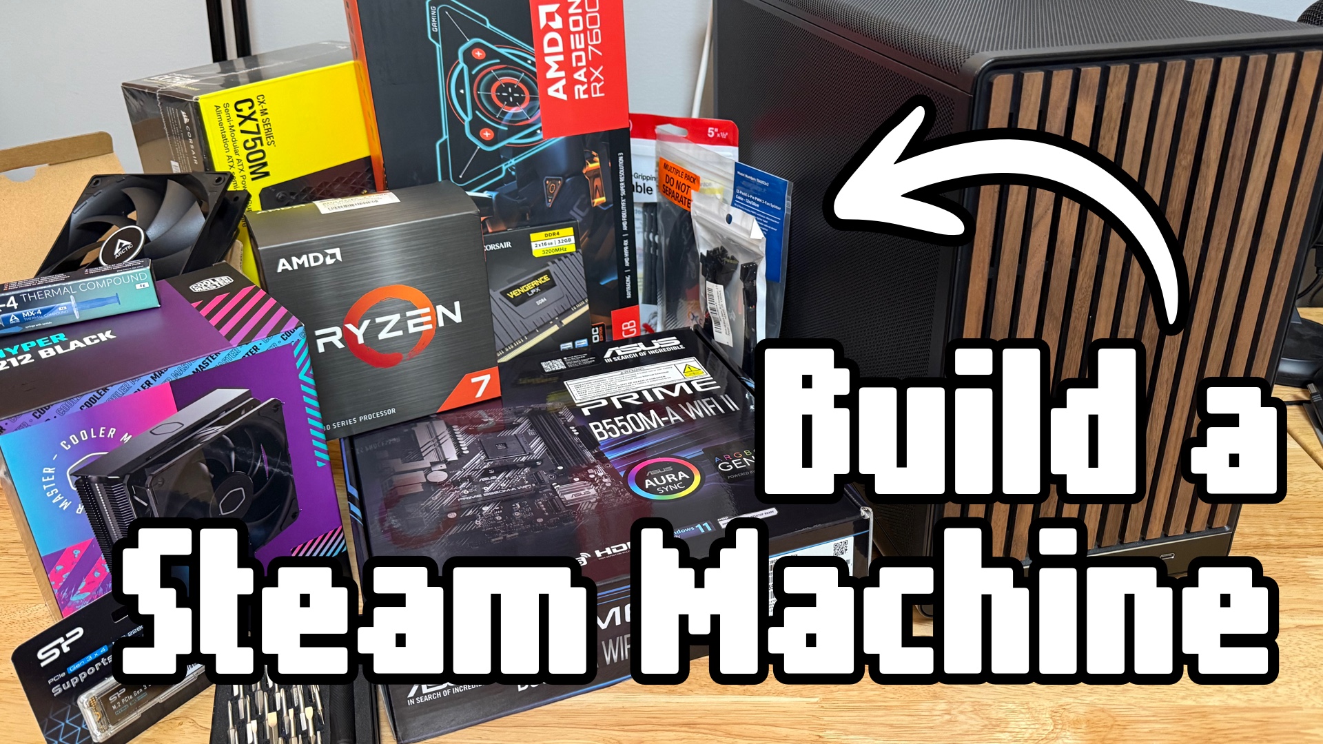 Ditch the Console Build a Steam Machine // Josh Nichols Blog